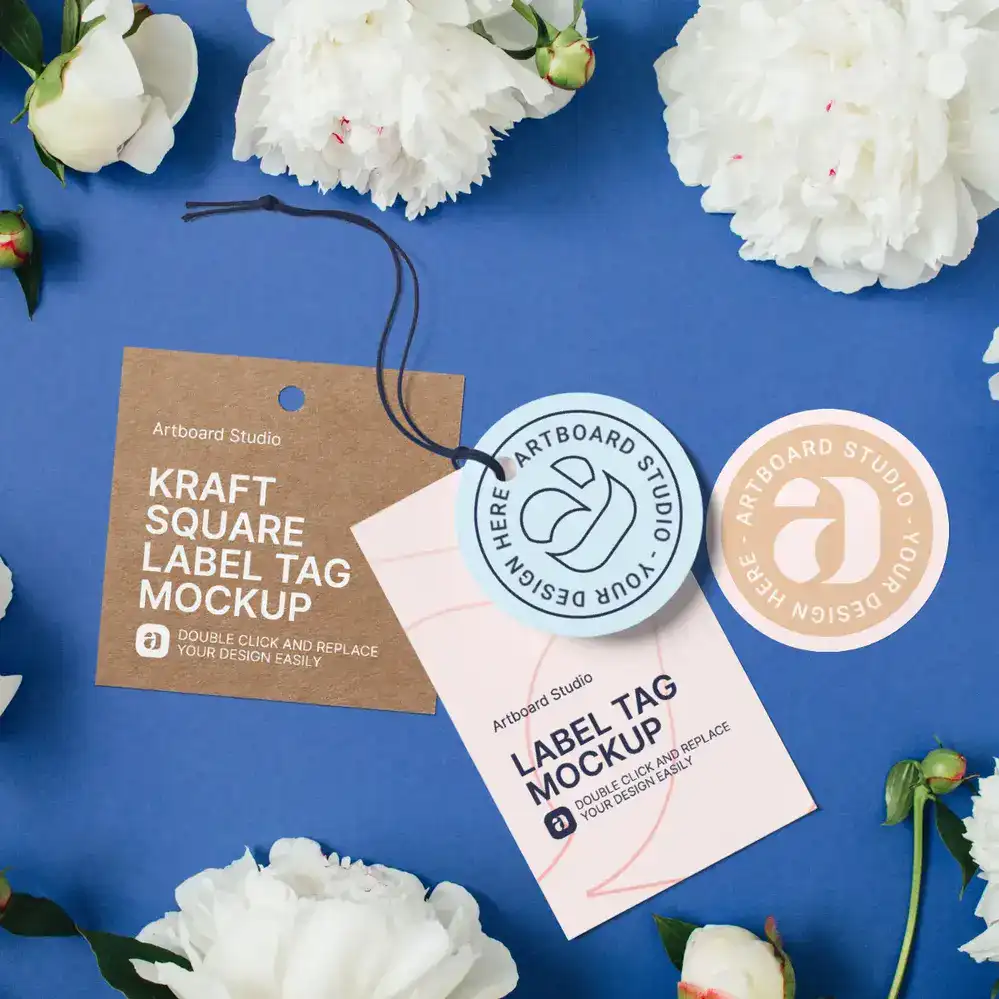 label-tag-mockup-with-flower-props-mockup-zone
